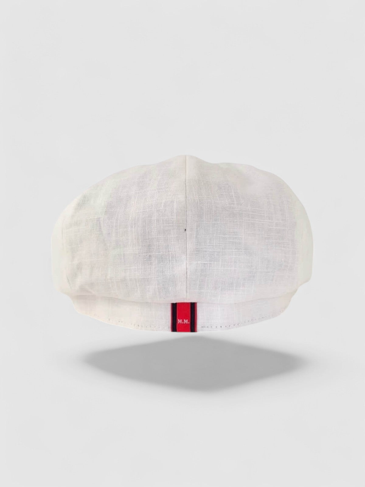 Albert's Beach Bakerboy Cap in white washed linen – Mister Miller