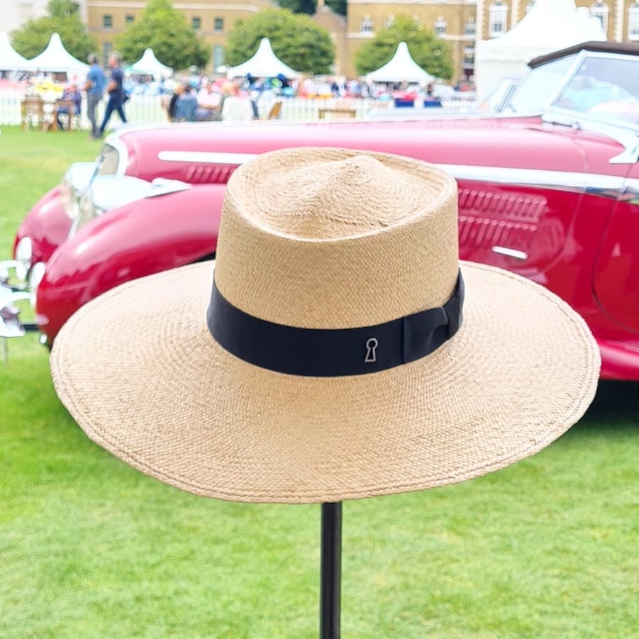Wide Brim Panama Hat – Handmade Ecuador Toquilla Straw by Mister Miller
